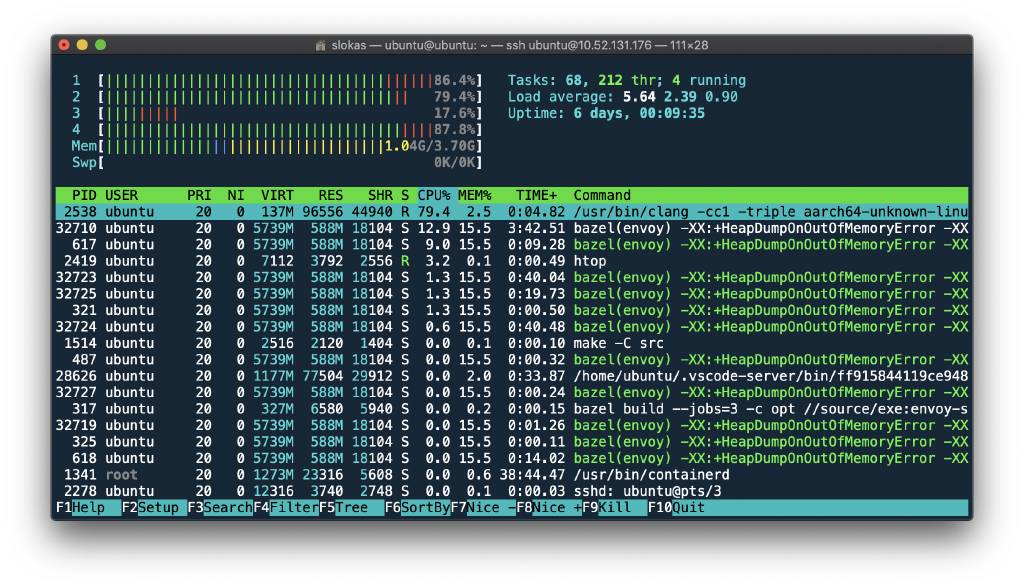 Compile Envoy on Raspberry Pi4 · stevesloka.com Compile Envoy on Raspberry Pi4 · stevesloka.com